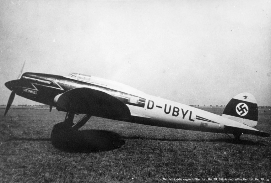 Revell 1/72 Heinkel He-70 F-2 “Blitz” – ÖLÇEKLİ MODELLERİM